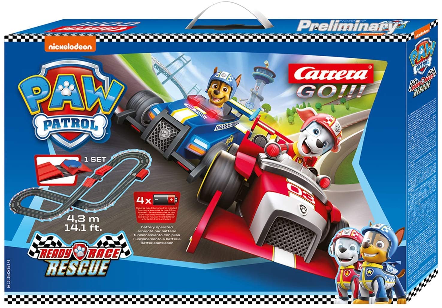 Carrera Bahn Paw Patrol